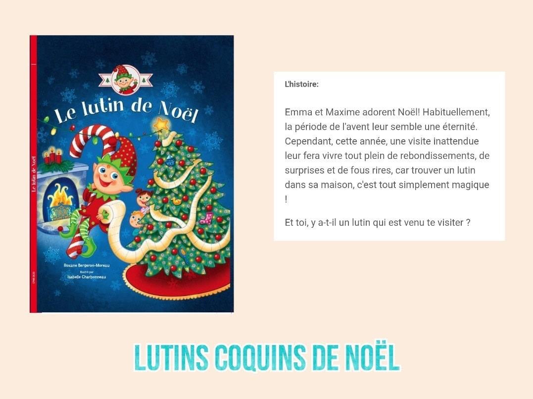 Livre Le Lutin de Noël – Lutins Coquins de Noel